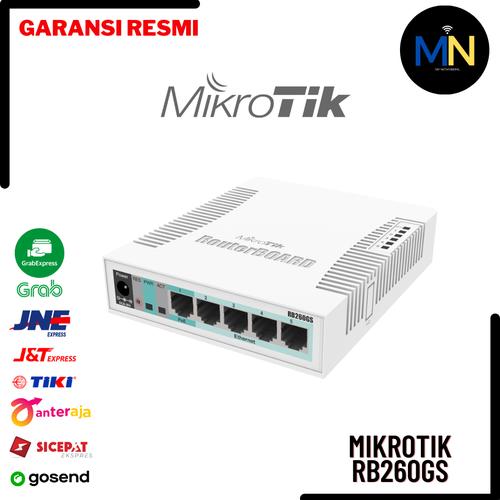 Jual Mikrotik RB260GS Switch 5Port Gigabit - Jakarta Pusat - My ...