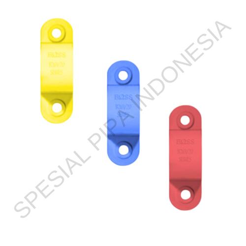 Jual Clamp Warna Pipa / Klem Conduit Boss Ukuran 20mm Isi 100 Pcs / 1 ...