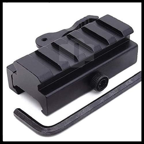 Jual Rail Mount Scope Picatinny Riser Tuas Lever Lock QD Quick Release ...