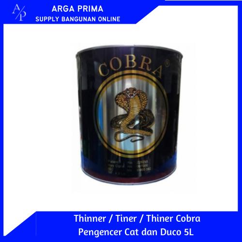 Jual Thinner / Tiner / Thiner Cobra Pengencer Cat dan Duco 5L - Kab ...