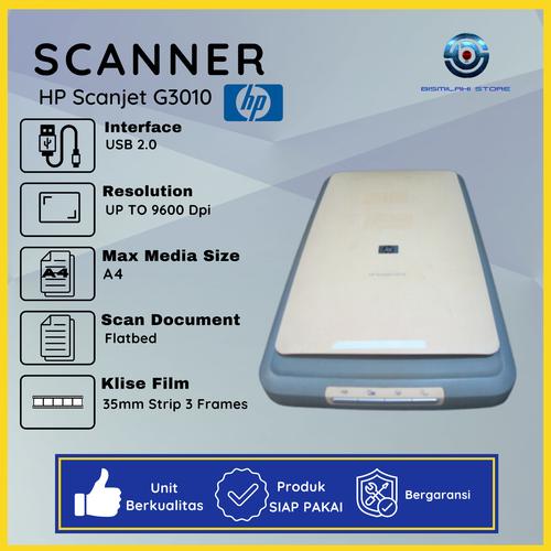 Jual Scanner Hp Scanjet G3010 Bisa Untuk Scan Klise Negative - Kota ...