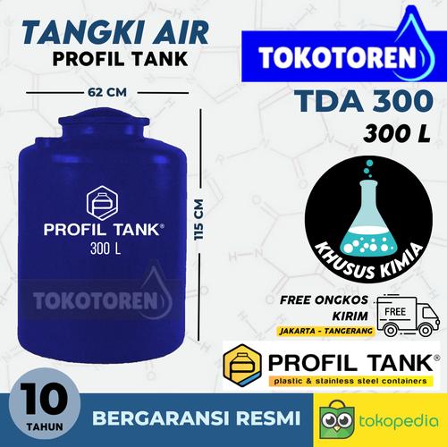 Jual TOREN / TANGKI KIMIA / CHEMICAL PROFIL TANK 300 LITER GARANSI ...
