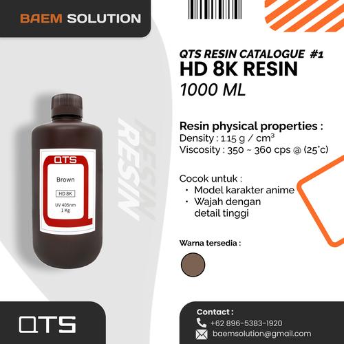 Jual QTS Resin HD 8K 1 Kg 1000ml 405nm uv light curing resin - sample ...