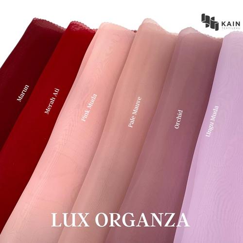 Jual Bahan Kain Pesta Dress Craft Lux Organza per 0,5 meter - Salem muda - Kota Bandung - Kain ...
