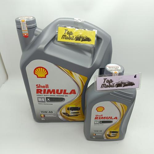 Jual Oli mesin Shell Rimula R4 Diesel SAE 15W-40 API CI-4 / CH-4 ...