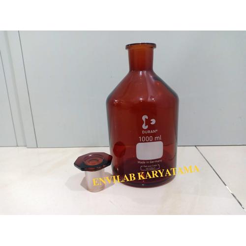 Jual DURAN Reagent Bottle Amber 1000 mL Botol Reagen Narrow Neck - Kab ...