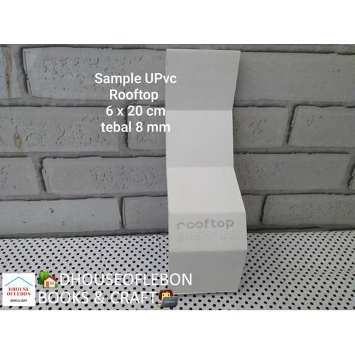 Jual Contoh Sample Material Atap UPVC by ROOFTOP - Jakarta Selatan - D ...