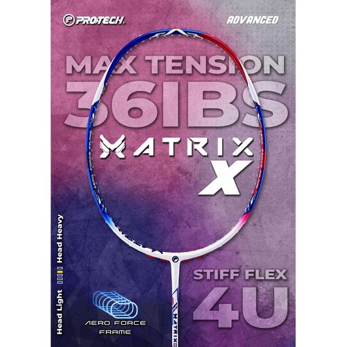 Promo RAKET BADMINTON PROTECH MATRIX NANO X |FREE STRING & GRIP |MAX ...