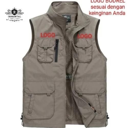 Jual ROMPI CUSTOM/ VEST ROMPI CUSTOM LOGO/ ROMPI OUTDOOR/ ROMPI KEREN ...