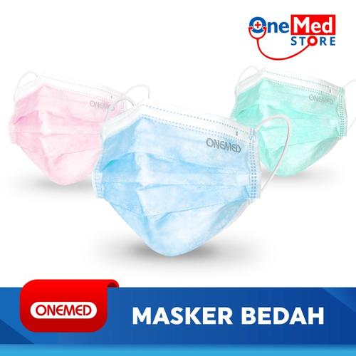 Jual Masker Medis Karet Onemed Earloop Box Isi 50 Pcs - Kuning - Kota ...