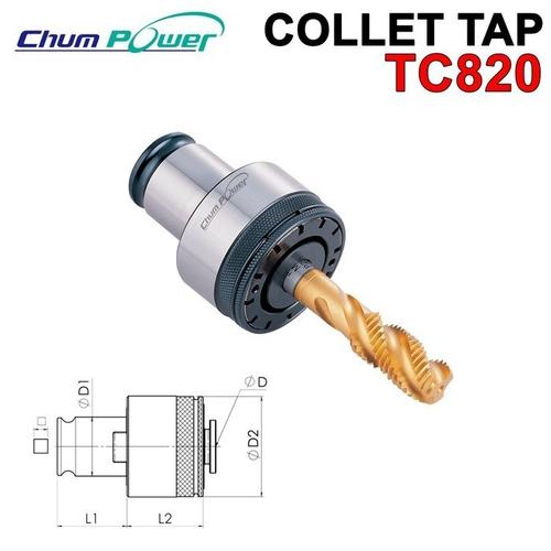 Promo Collet Tap M 18 TC820 CHUM POWER M18 JIS Tapping Chuck Quick CNC ...
