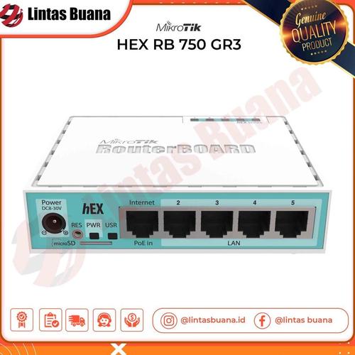 Jual Mikrotik Routerboard RB750GR3 (hEX) - Jakarta Selatan - sobari2 ...