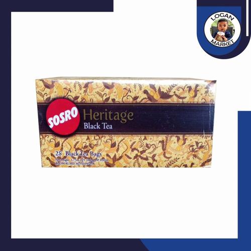 Jual Sosro Heritage Teh Celup Black Green Jasmine Tea Box - Black Tea ...