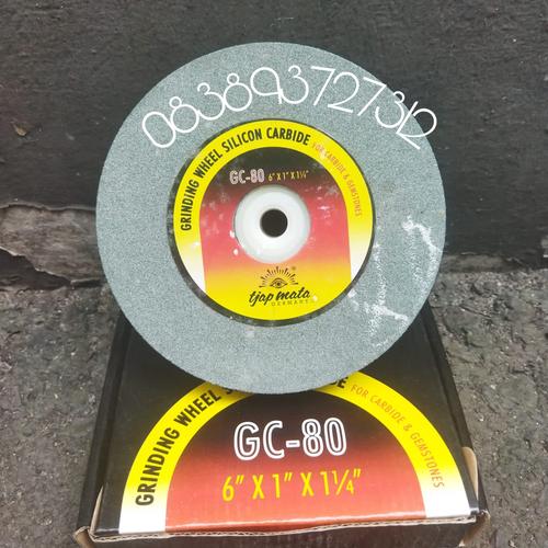Jual batu gerinda duduk hijau 6 inch Tjap mata Gurinda asah poles duduk - GC 120 - Jakarta Utara ...