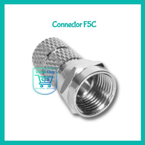 Jual CONECTOR F5 C DRATT CONECTOR F 5C DRAT CONNECTOR F5 SAMBUNGAN ...