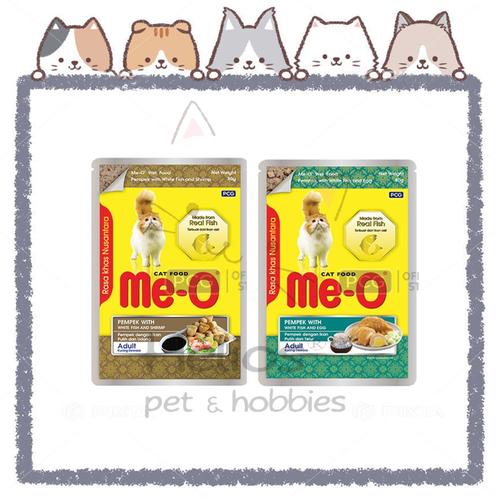 Jual MeO Pempek Cita Rasa Nusantara Makanan Kucing Cat Wet Food Pouch ...