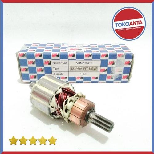 Jual Anker Angker Dinamo Starter Motor Grand Kaze Supra Fit New Crypton ...