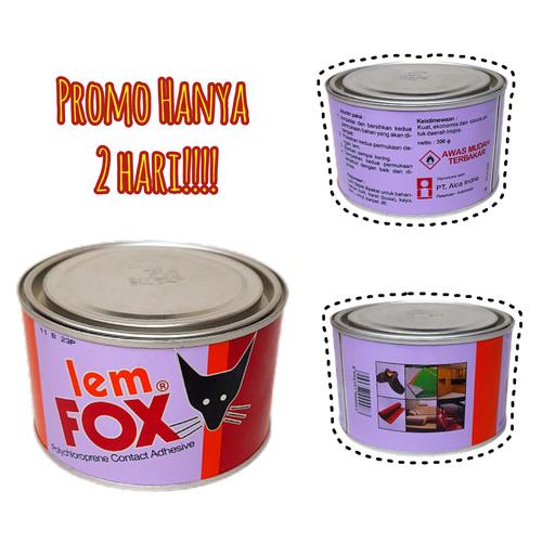 Jual Lem Fox Kuning Kemasan Kaleng 300 Gram Kaleng Merah 300 gr - Kota ...