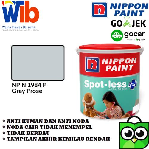 Jual NIPPON PAINT INTERIOR SPOT-LESS PLUS 20 LITER - GRAY PROSE N 1984P ...