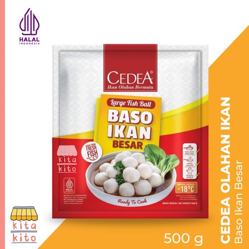 Jual CEDEA Baso Ikan Besar | Bakso Ikan | Fish Ball 500 Gram - Kota ...