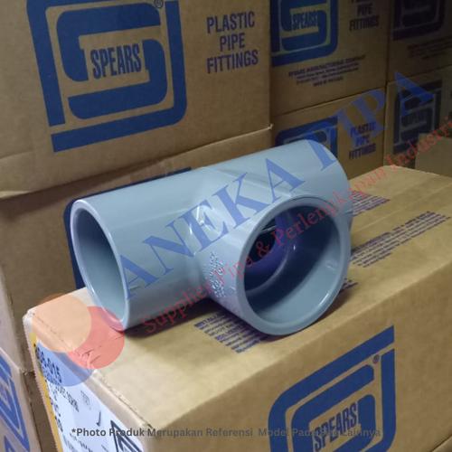 Jual Tee CPVC Sch 80 Size 1/2 Inch Socket ASTM Brand SPEARS - Kota ...