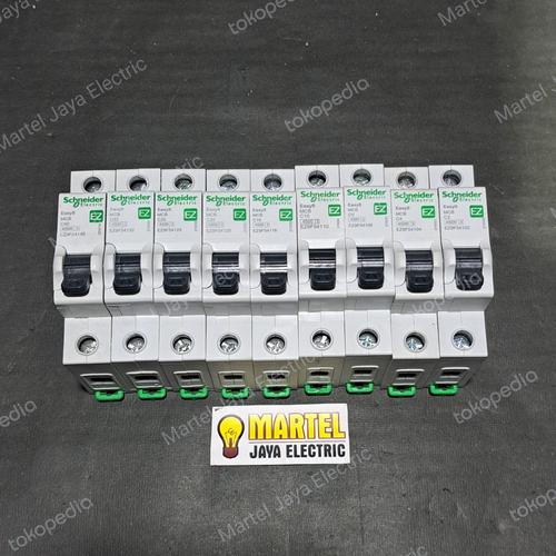 Jual Mcb schneider Easy9 1P 4,5Ka 2A/4A/6A/10A/16A/20A/25A/32A/40A - 40A - Kab. Sleman - Martel ...