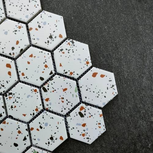 Jual Mosaic Singress Dinding Dapur Type Terrazo Hexagonal - Kota Depok - MITRA SEMBADA | Tokopedia