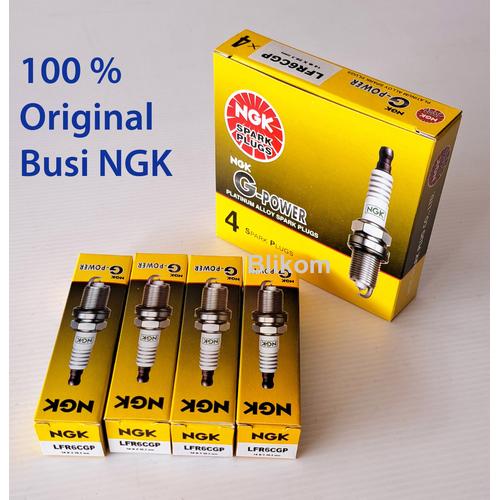 Jual 1 Pack Busi NGK Platinum LFR6CGP Innova Fortuner Hilux - Jakarta ...