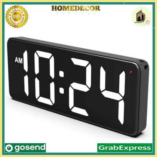 Jual Arthome 22 Cm Jam Meja Led 90638wi / jam digital minimalis / wallclock - Kota Bandung ...