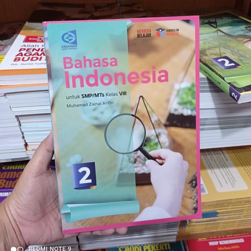 Jual Buku Bahasa Indonesia SMP Kelas 8 kurikulum Merdeka Grafindo - Jakarta Pusat - LINK BUKU ...
