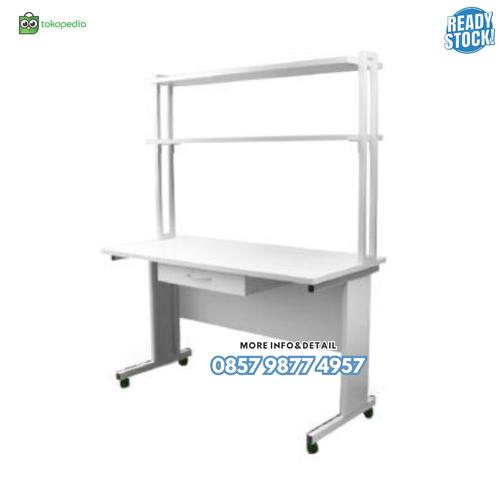 Jual Meja Lab dengan Rak Rack Steel HPL - Kab. Lampung Tengah - TOKO ...