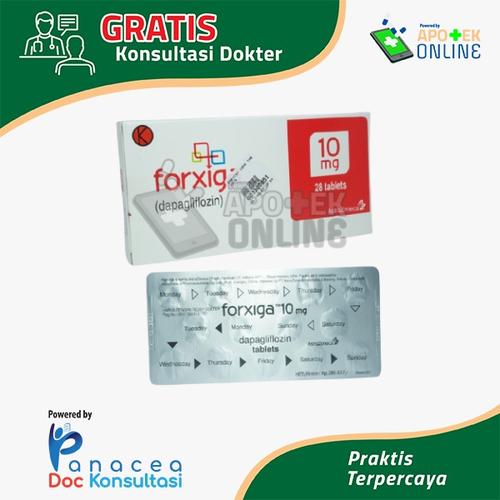 Jual FORXIGA 10 MG 1 BLISTER ISI 10 TABLET - Kab. Jember - Apotek Johar ...