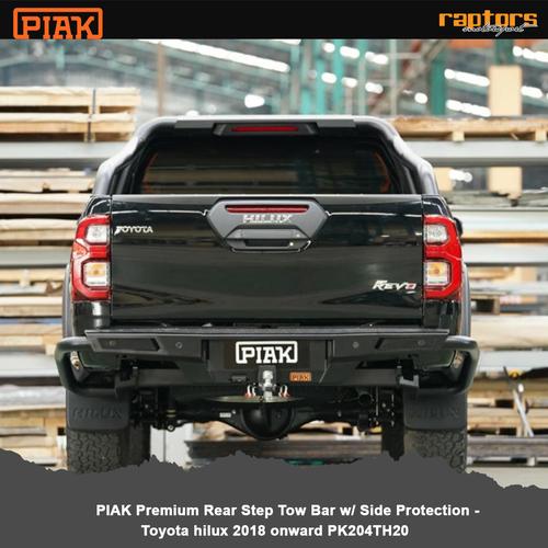 Jual Piak Rear Step Tow Bar w/side Protection Toyota hilux 2016 - 2021 ...