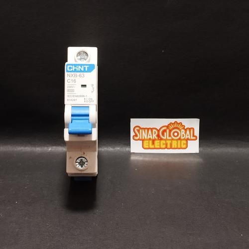 Jual Mcb chint 1 phase 16 ampere - Kab. Sleman - Sinar Global Electric | Tokopedia