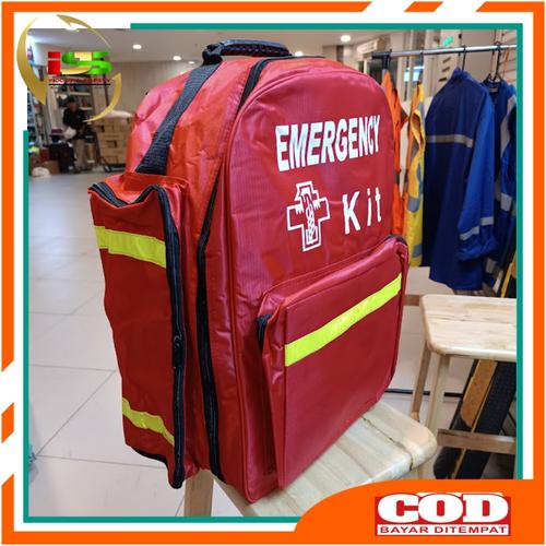 Jual Tas Ransel P3K Emergency Kit + Isi Lengkap Type A First Aid Bag ...