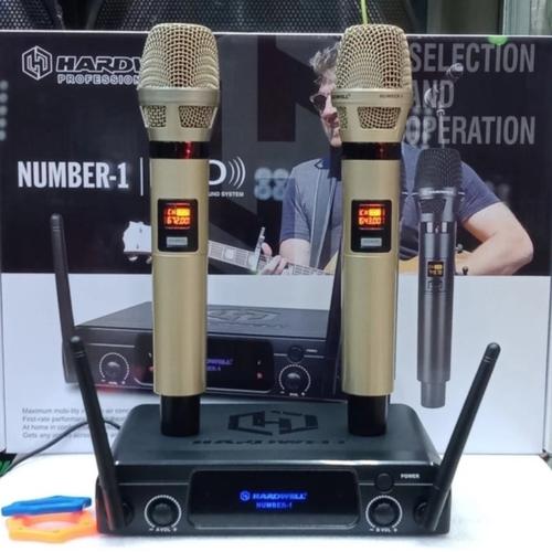 Jual Mic Wireless Number 1 Original/2 Handle Microphone Number 1 ...