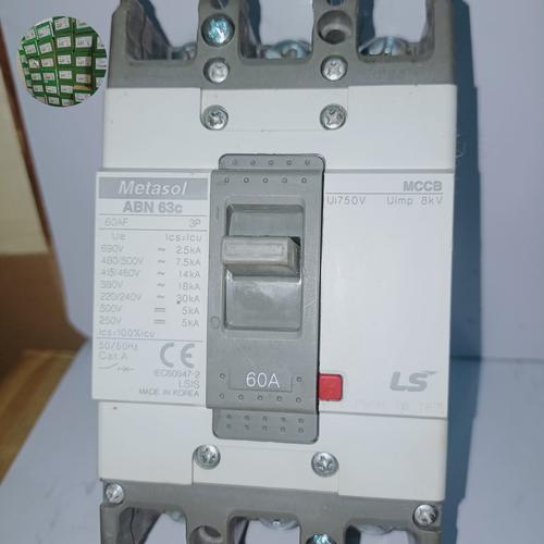Jual MCCB LS ABN 63c 3PAS 60A - Jakarta Pusat - dan elektrik shop ...