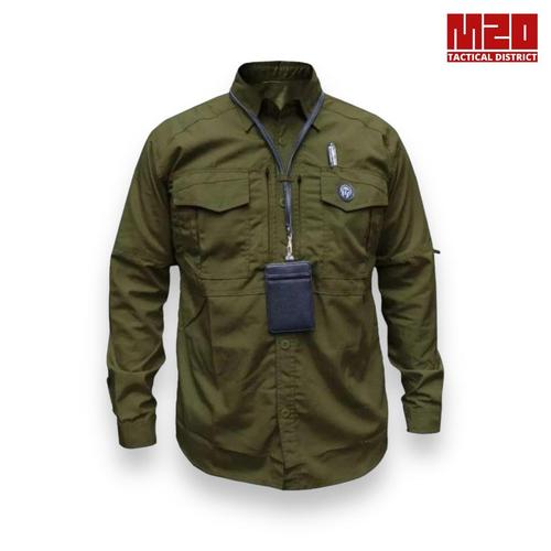 Jual KEMEJA TACTICAL M-TAC / KEMEJA TACTICAL OUTDOOR / KEMEJA LAPANGAN ...