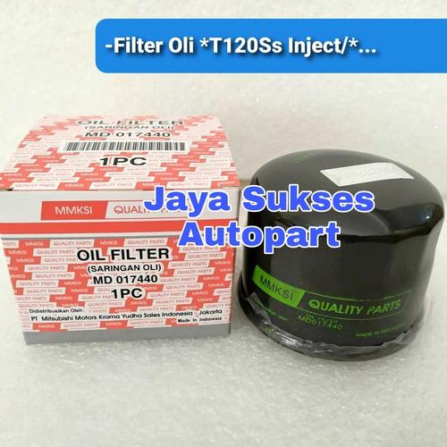 Jual Filter Oli Saringan Oli T120SS Injection/T120SS L300 MD017440 ...