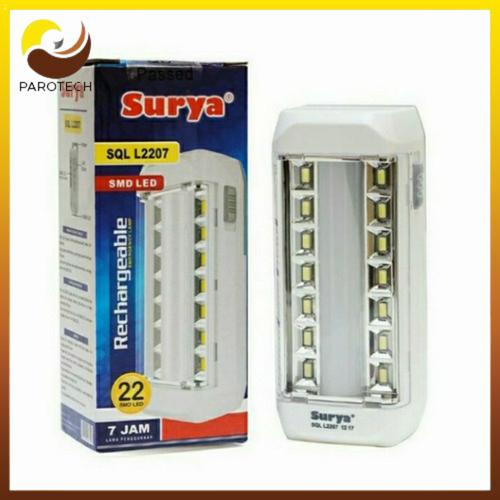 Jual SURYA SQL L2207 Lampu Senter Led Emergency Lampu Darurat Portable ...