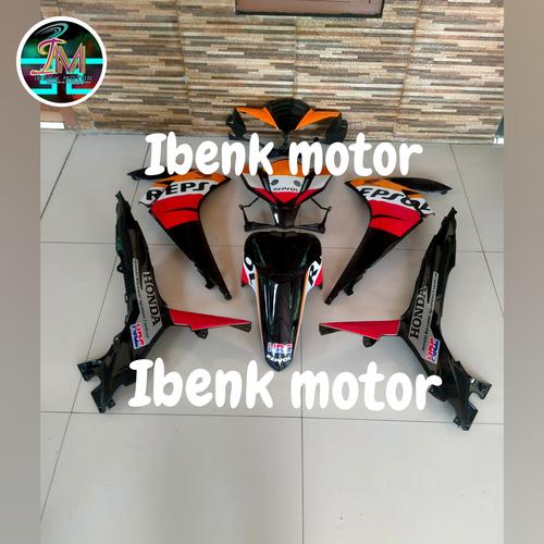 Jual Paket Cover Body Depan Full Set Honda Blade New Repsol Tahun 2012 ...