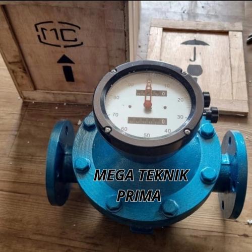 Jual Flow Meter Oval Gear 4 inch Flow Meter Solar Minyak Tokico Murah ...