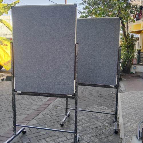 Jual Sfotboad Papan Mading Standing, Uk 90x120cm - Kota Surabaya ...