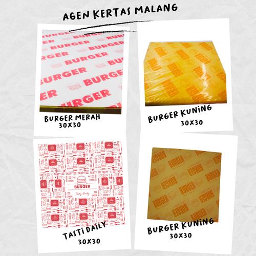 Jual Kertas Burger | Logo | Burger | KFC | Paper Wrap | Kebab ...