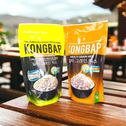 Jual Kongbap Multigrain Mix Beras Organik 1 Kg - multigrain 1kg - Kab ...