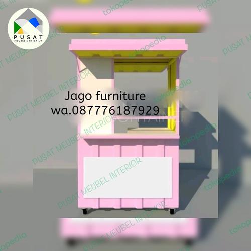 Jual Booth conteiner / booth es teh nusantara / gerobak es teh solo ...