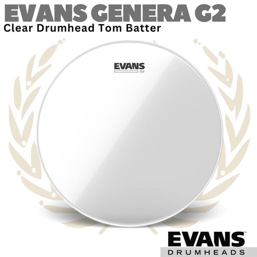 Jual EVANS GENERA G2 Clear Drumhead Tom Batter | 8 10 12 13 14 15 16 ...