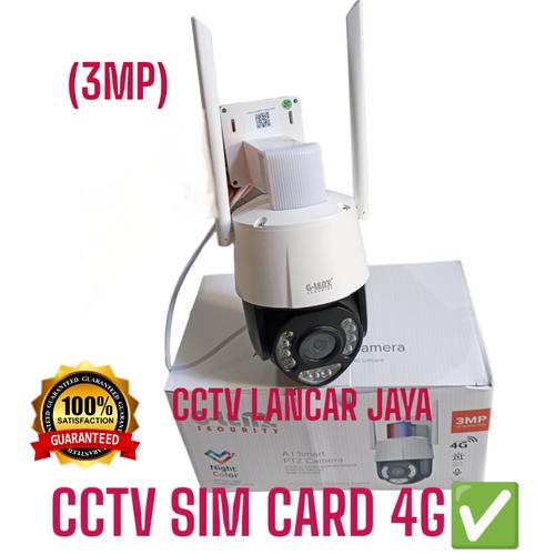 Promo GLENZ CCTV SIM CARD 4G ( 3 MP ) PTZ CAMERA - GWIP 2300 P6SLITE ...