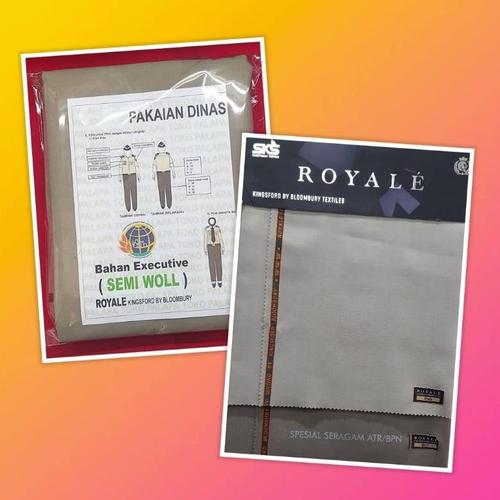 Jual Bahan Seragam Dinas ATR / BPN Semi Woll 4 meter - Jakarta Selatan ...
