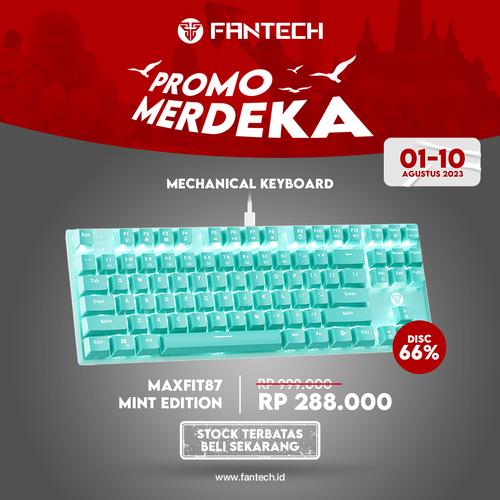 Promo FANTECH Keyboard MAXPOWER MK856 Maxfit 87 Mechanical Keyboard ...